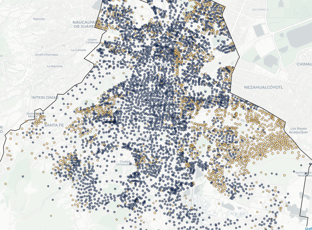 AMLO vs Sheinbaum - Diferencia porcentual de votos
